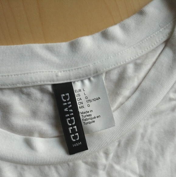 H&M | Tops | Hm Divided Graphic Tee Large Offers | Poshmark